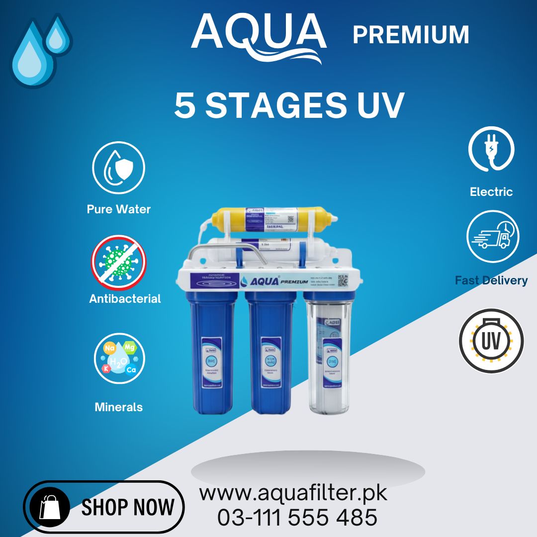 Aqua 5 Stages Ultraviolet (UV) Water Filter with Minerals – Best Water ...