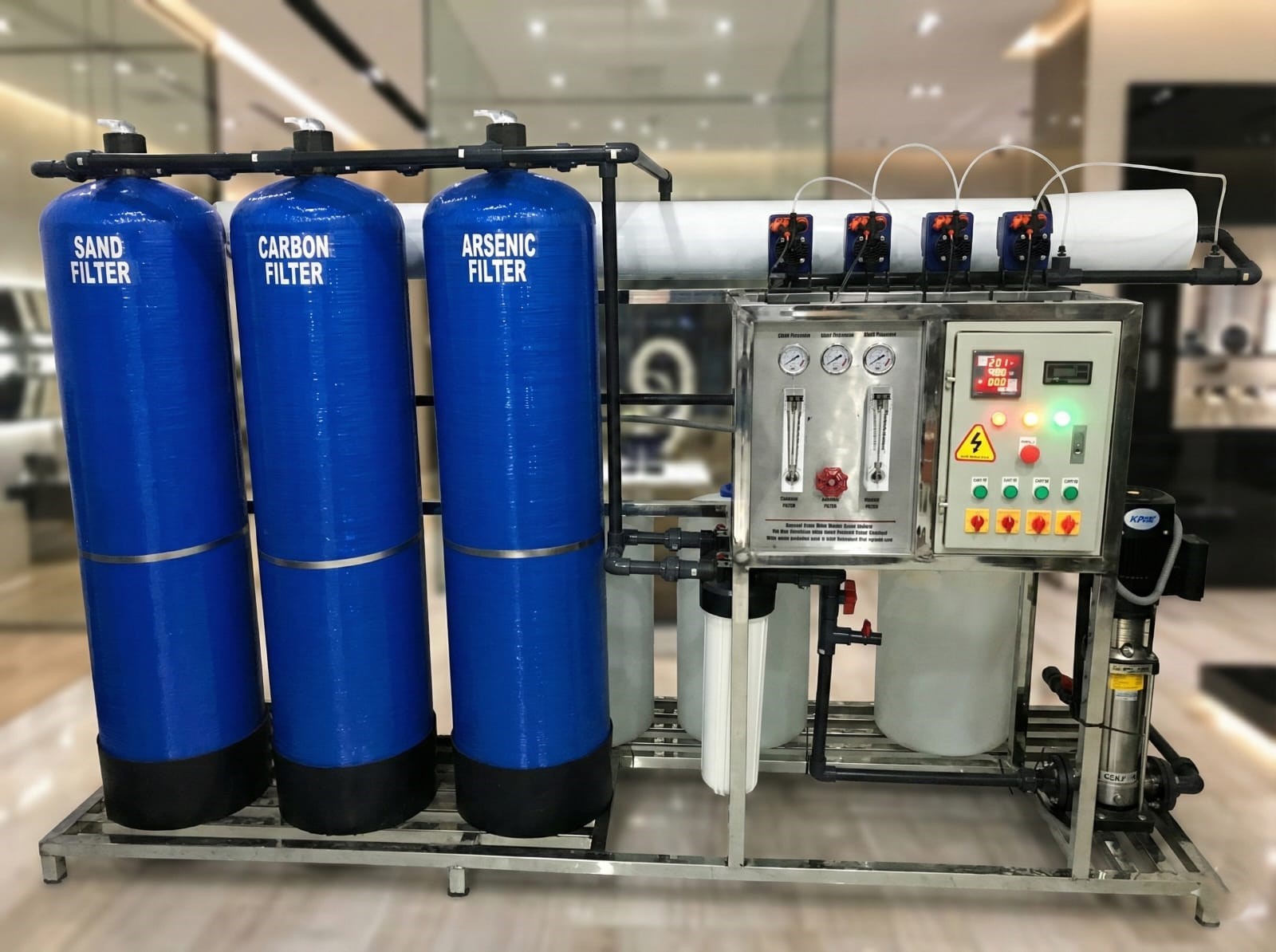 Commercial RO Water Plant 2000 LPH in Pakistan | Mineral Water Solution ...