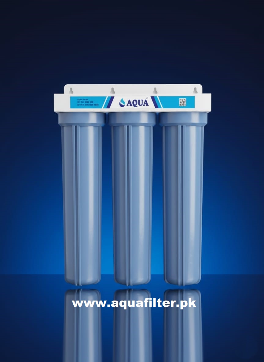 Aqua Slim 20" Triple Stages Water Filter – Heavy Duty Filtration System ...